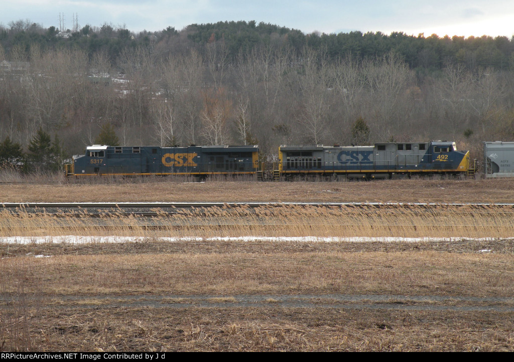 CSX 5317 CSX 492